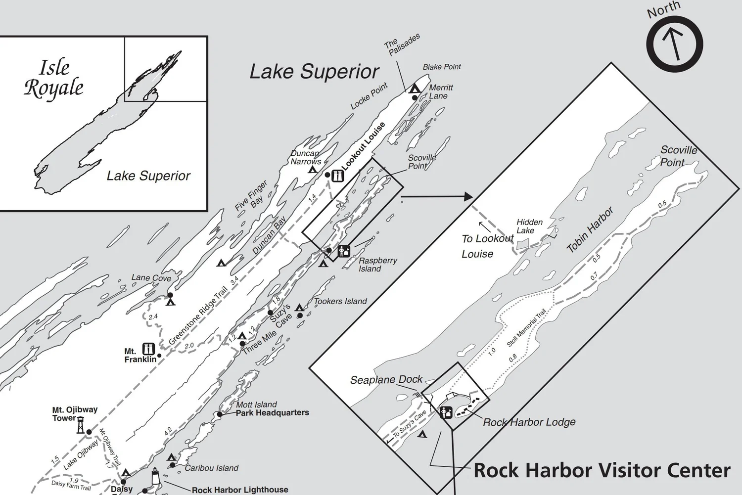 How to Hike to Scoville Point in Isle Royale National Park — Dirty ...