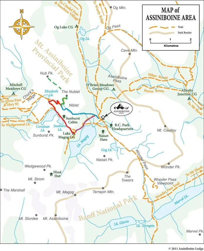 How to Hike the Niblet and Nublet in Mount Assiniboine Provincial Park ...