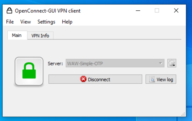 Testing OpenConnect GUI - an open-source AnyConnect VPN client ...