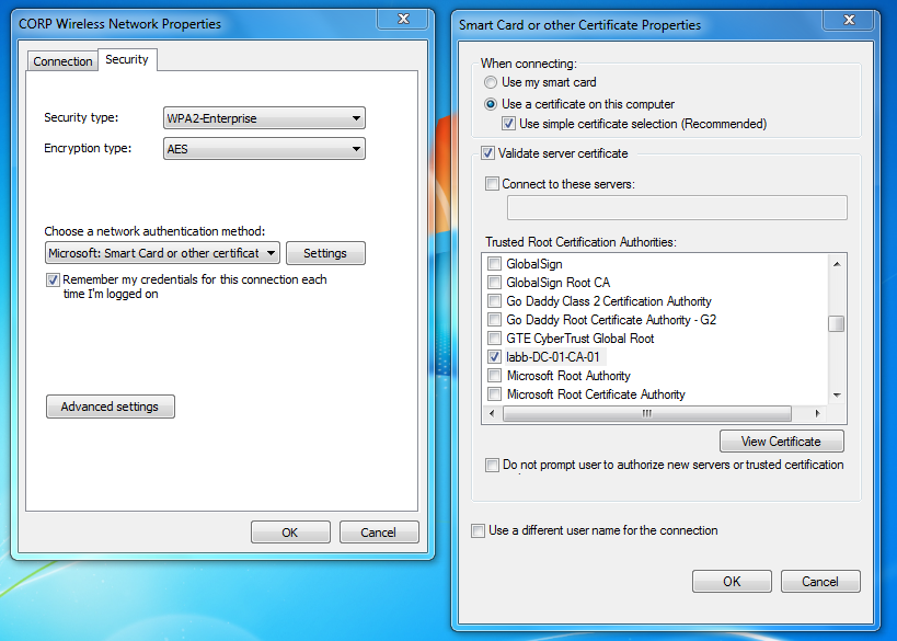 PEAP-EAP-TLS vs. EAP-TLS — WIRES AND WI.FI
