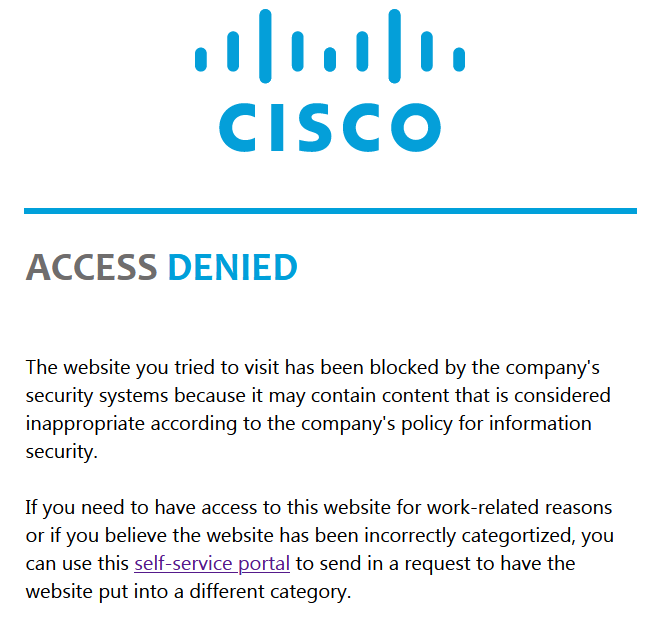 Firepower URL Blocking page setup and management — WIRES AND WI.FI