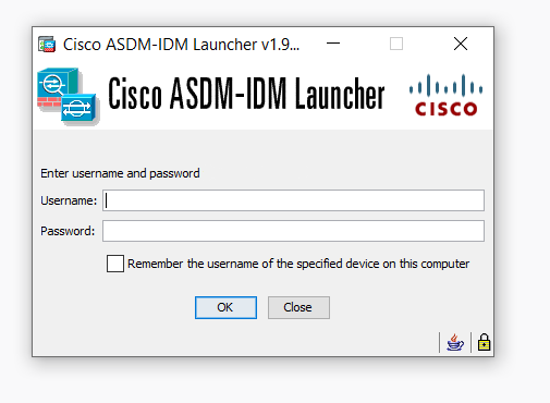 Running ASDM from an ASA when Java is being picky — WIRES AND WI.FI