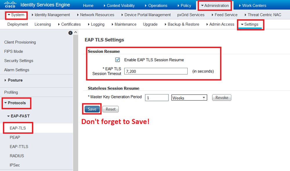 Cisco ISE - General Good Practices — WIRES AND WI.FI
