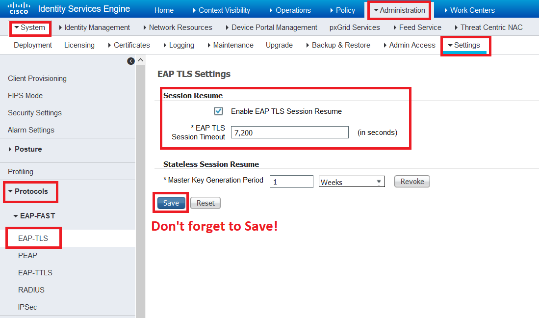 Cisco ISE - General Good Practices — WIRES AND WI.FI
