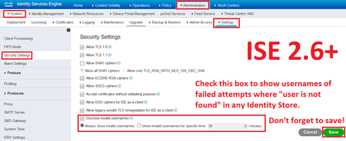 Cisco ISE - General Good Practices — WIRES AND WI.FI