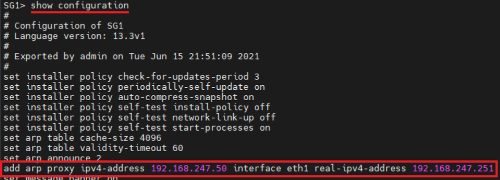 Check Point - Configuring Proxy ARP on non-VSX Gateways — WIRES AND WI.FI