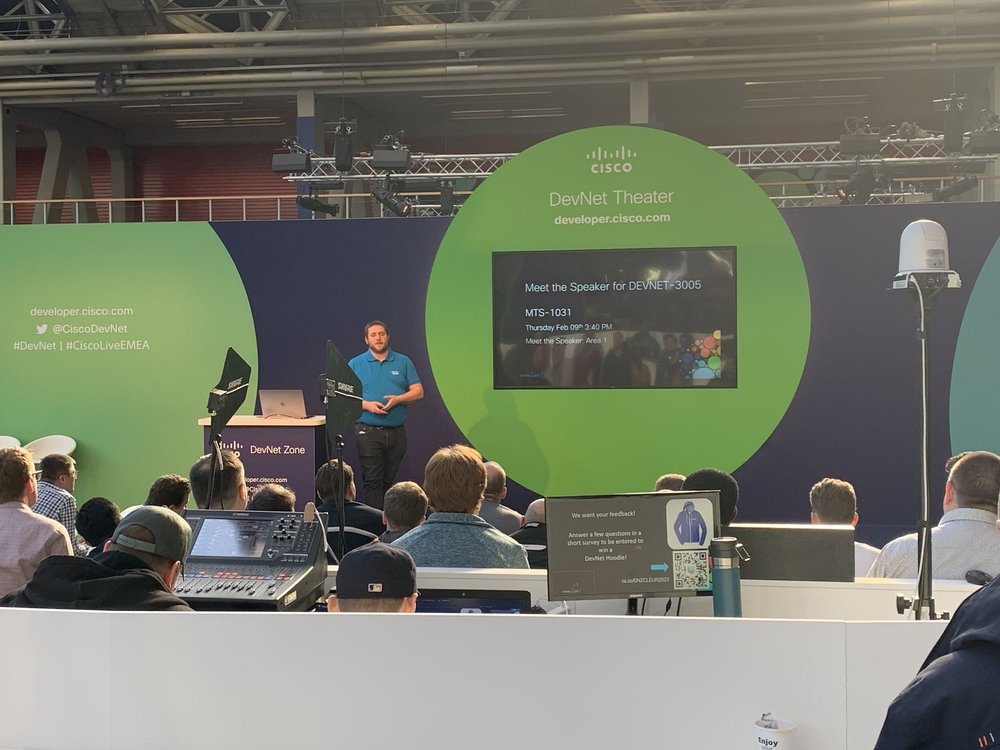 Cisco Live! Amsterdam 2023 — WIRES AND WI.FI