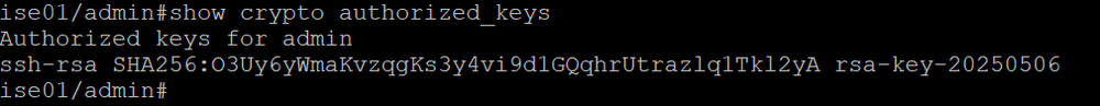 Cisco ISE - Public Key Authentication for SSH access — WIRES AND WI.FI