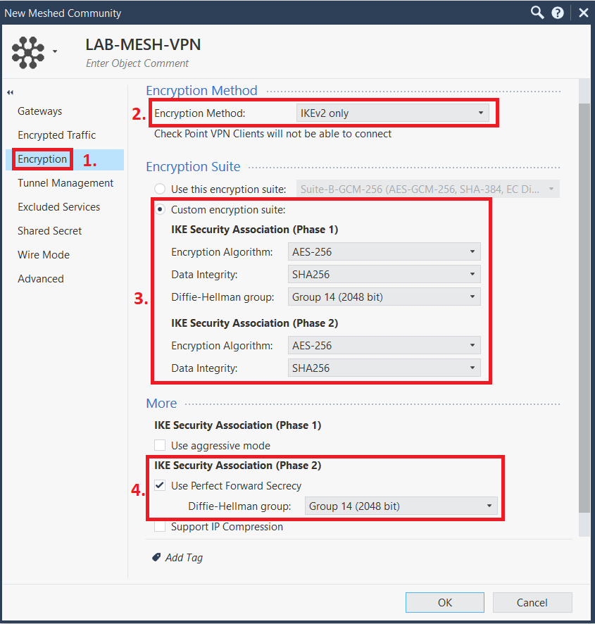 Check Point - Site-to-Site VPN Tunnel (Domain-Based) — WIRES AND WI.FI