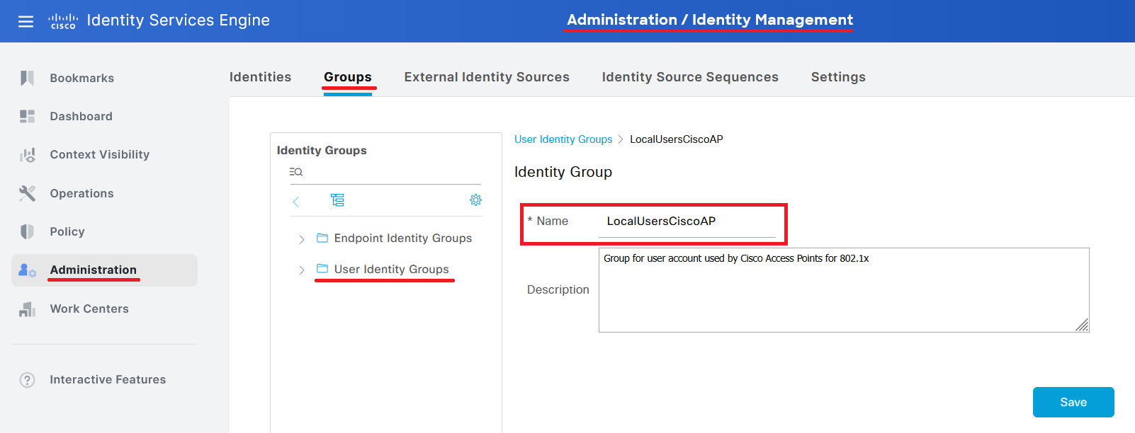 Cisco ISE - Transition Profiled Access Points to 802.1x (EAP-FAST ...
