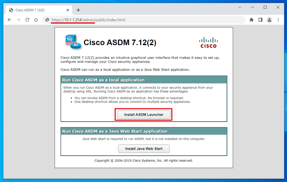 Cisco ASDM - "This app can't run on your PC" fix — WIRES AND WI.FI