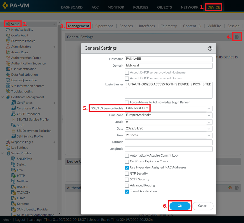 Palo Alto Firewalls - Admin Web Interface Certificate Installation — WIRES AND WI.FI