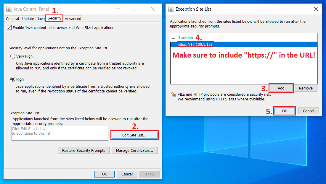 Cisco ISE - SNS server Java-based KVM - "Application Blocked By Java Security" Fix — WIRES AND WI.FI