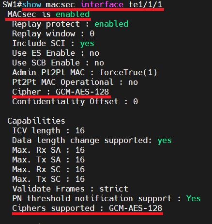 Cisco MACSec Switch-to-Switch Configuration using Pre-Shared Key on IOS-XE — WIRES AND WI.FI