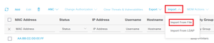 Cisco ISE - Managing MAC addresses and Endpoint Identity Groups for MAB Authentication — WIRES ...