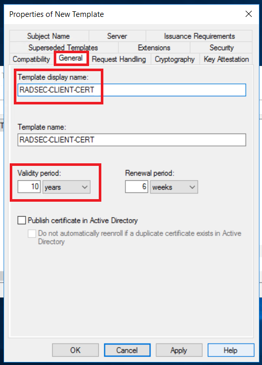 Cisco RadSec Part 2 - RadSec Certificate Template using Microsoft AD ...