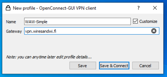 Testing OpenConnect GUI - an open-source AnyConnect VPN client ...