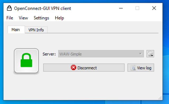 Testing OpenConnect GUI - an open-source AnyConnect VPN client ...
