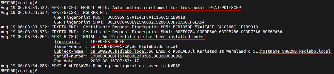 Cisco RadSec Part 4 - Cisco Device SCEP Certificate Enrollment — WIRES ...