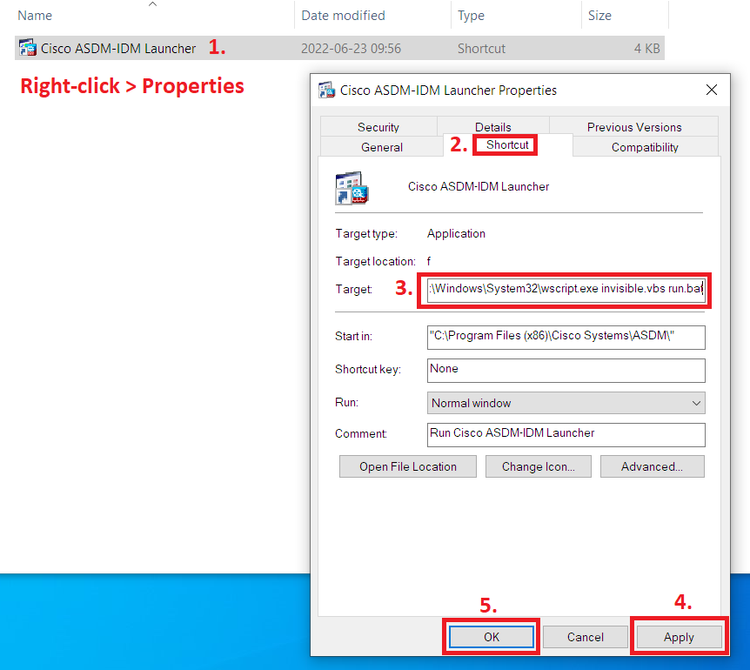 Cisco ASDM - "This app can't run on your PC" fix — WIRES AND WI.FI