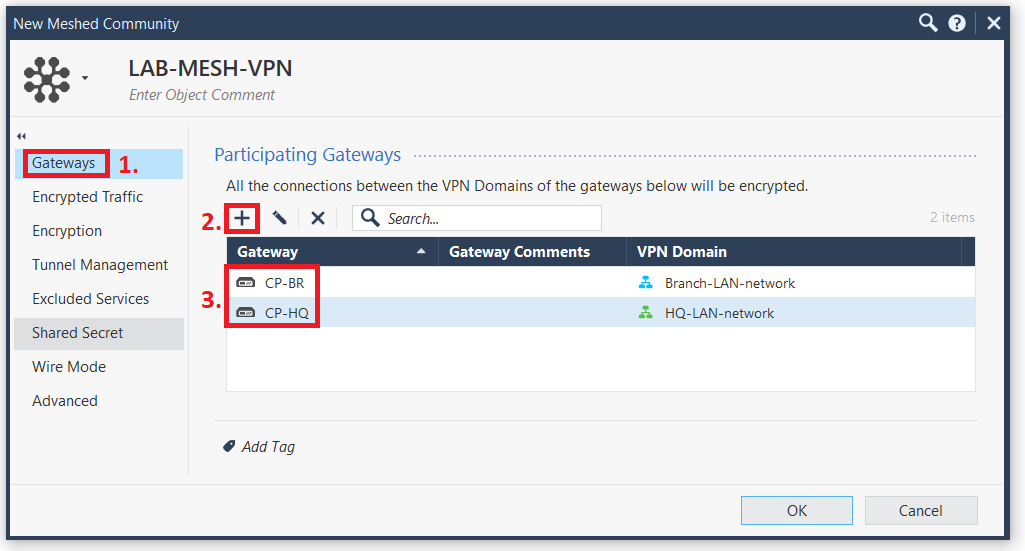 Check Point - Site-to-Site VPN Tunnel (Domain-Based) — WIRES AND WI.FI