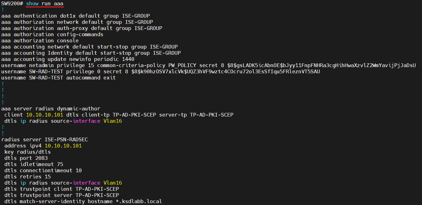 Cisco RadSec Part 7 - Testing, Troubleshooting and Show Commands ...