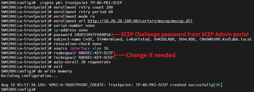 Cisco RadSec Part 4 - Cisco Device SCEP Certificate Enrollment — WIRES ...