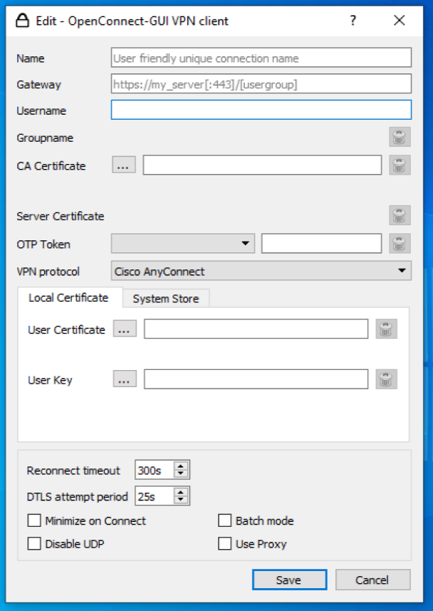 Testing OpenConnect GUI - an open-source AnyConnect VPN client ...