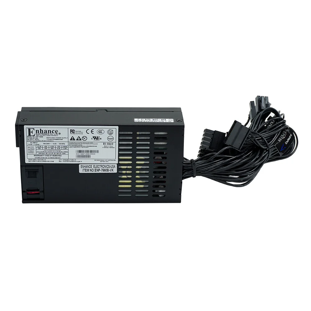 ENP 7660B VK 600W Flex ATX Power Supply — VELKASE