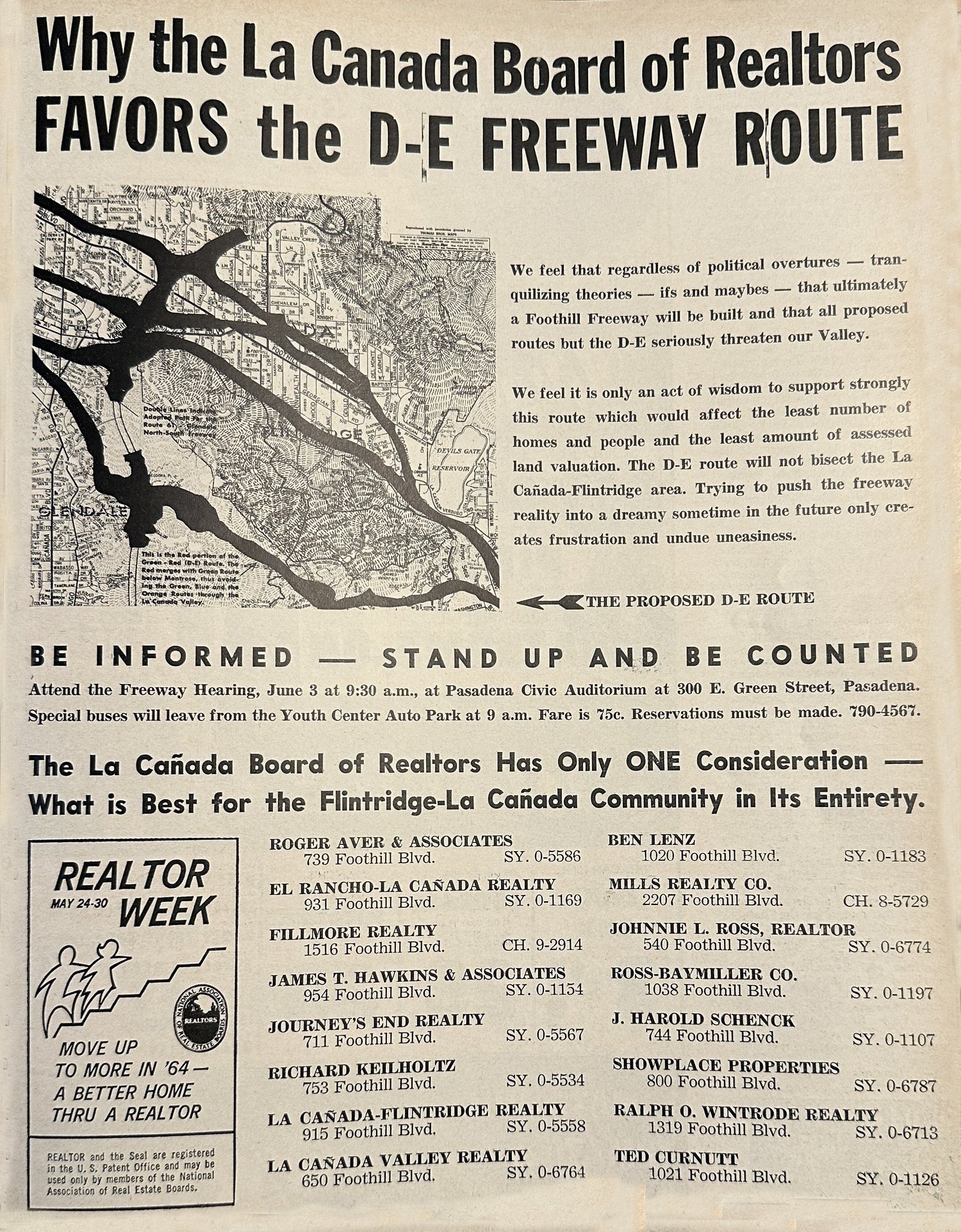 The 210 Freeway in La Cañada — Lanterman House