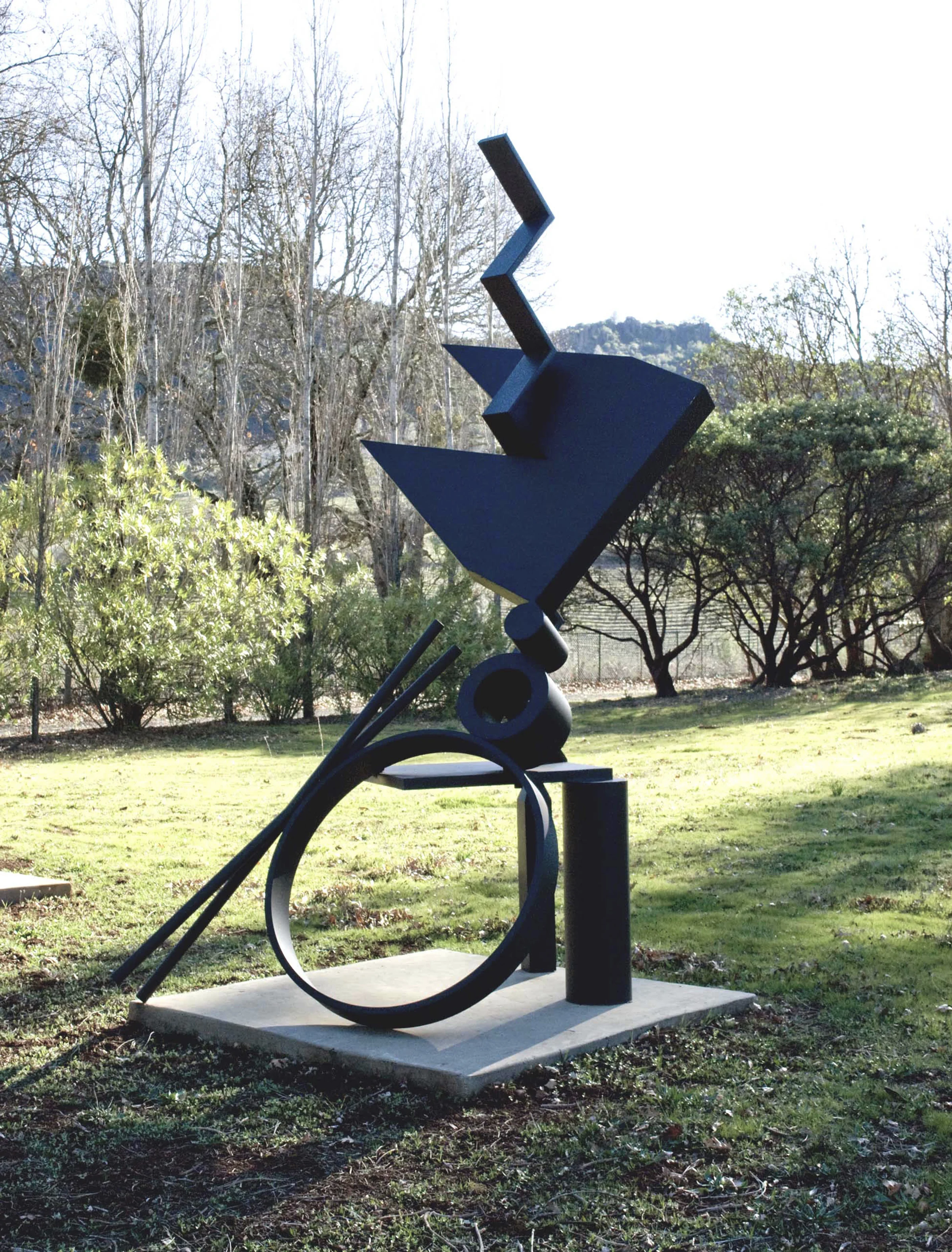 One-Legged Table — Fletcher Benton