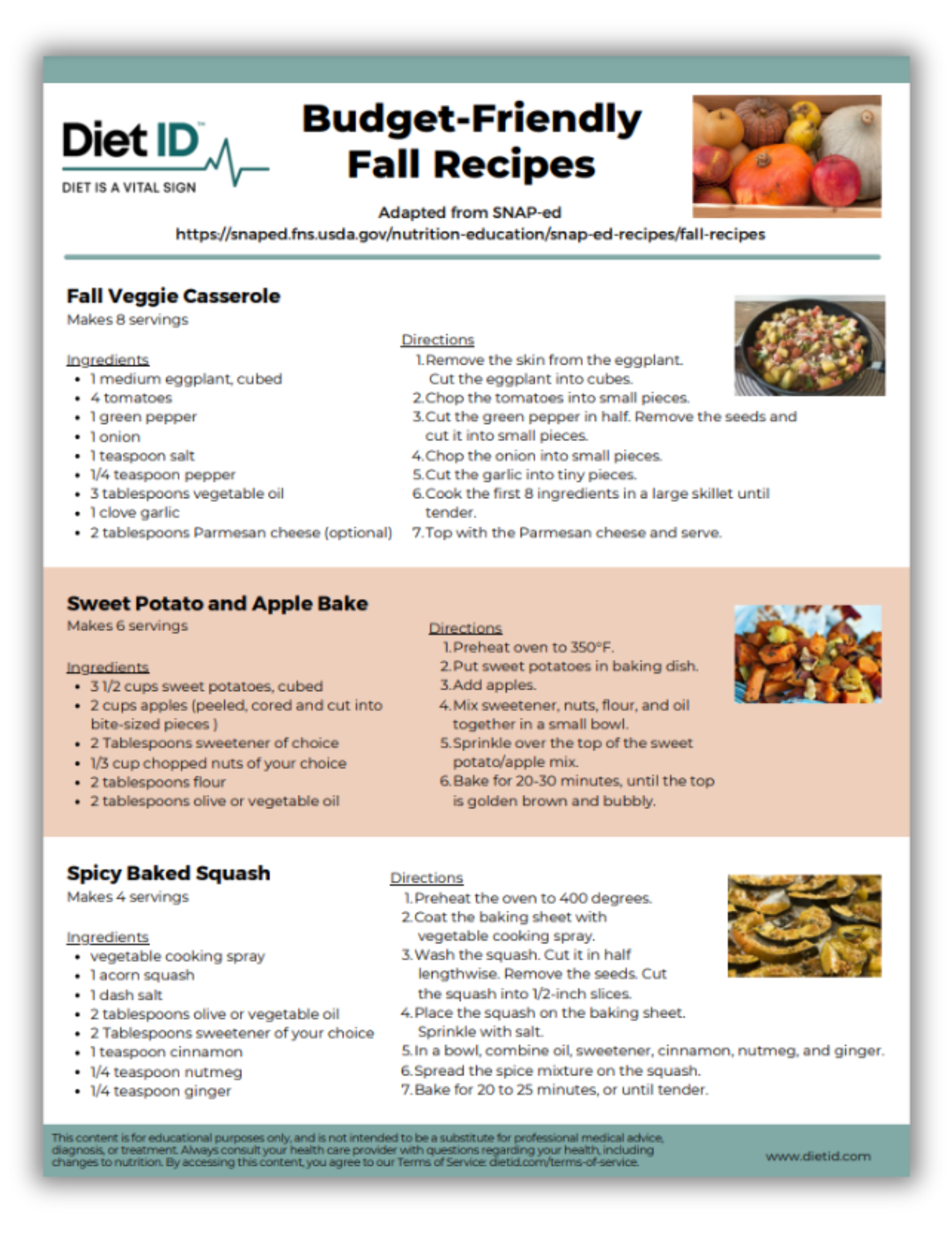 Healthy For The Holidays Download Copy Diet ID