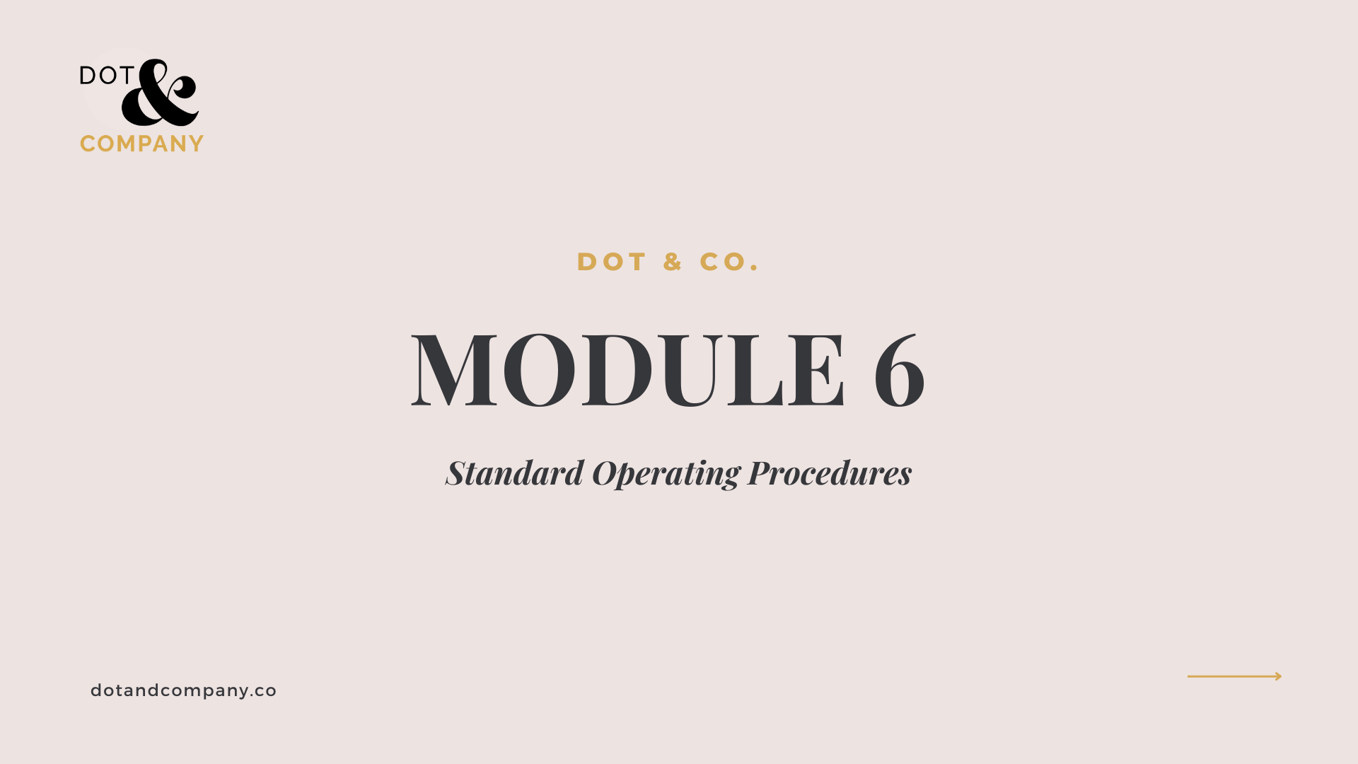 Membership School Lessons — DOT & Company