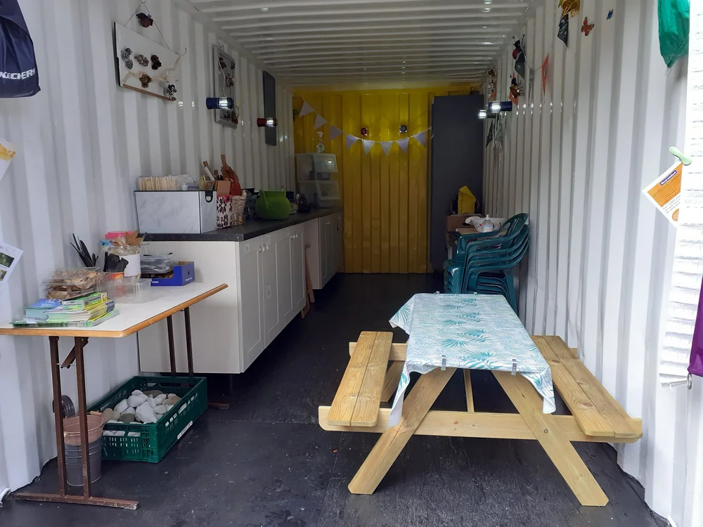 Under 5s Craft Hub Created with Reused Materials — Recipro