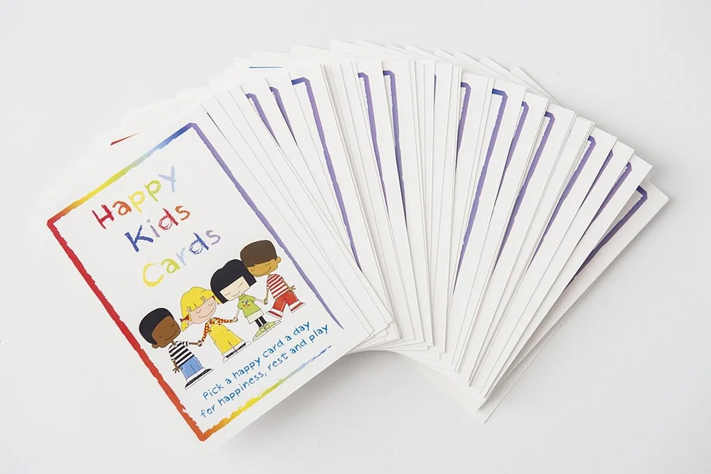 Happy kids cards — Mindfulness Pilates