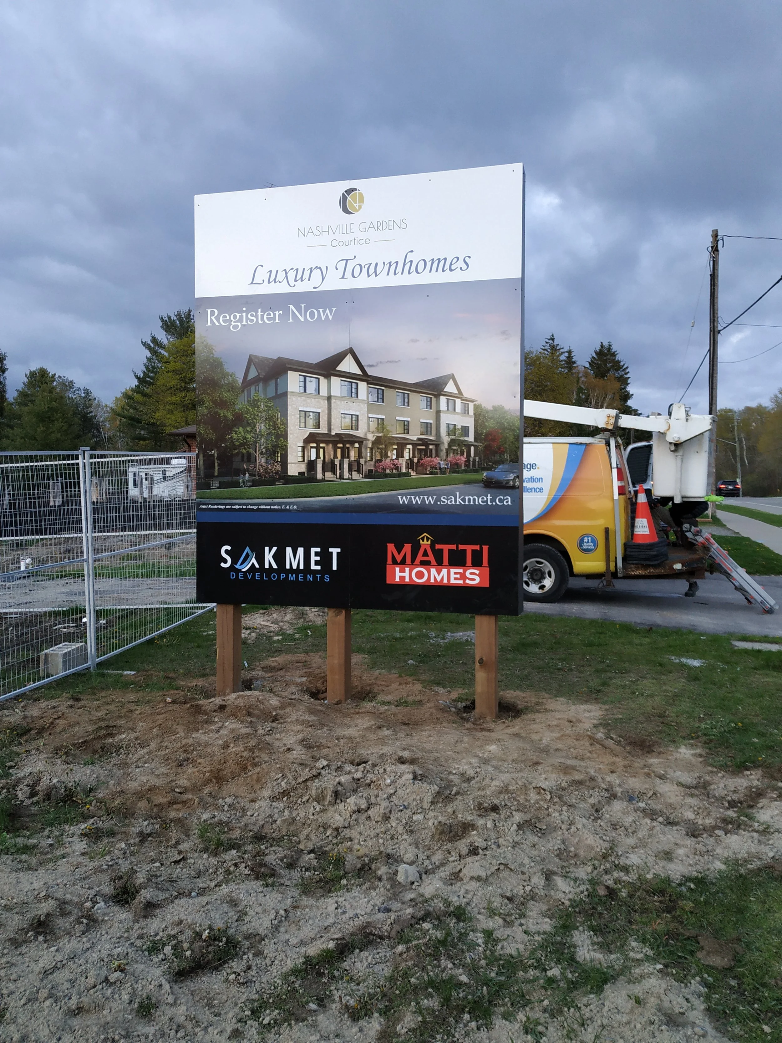 AGC - Development Signs - Fastest Installation