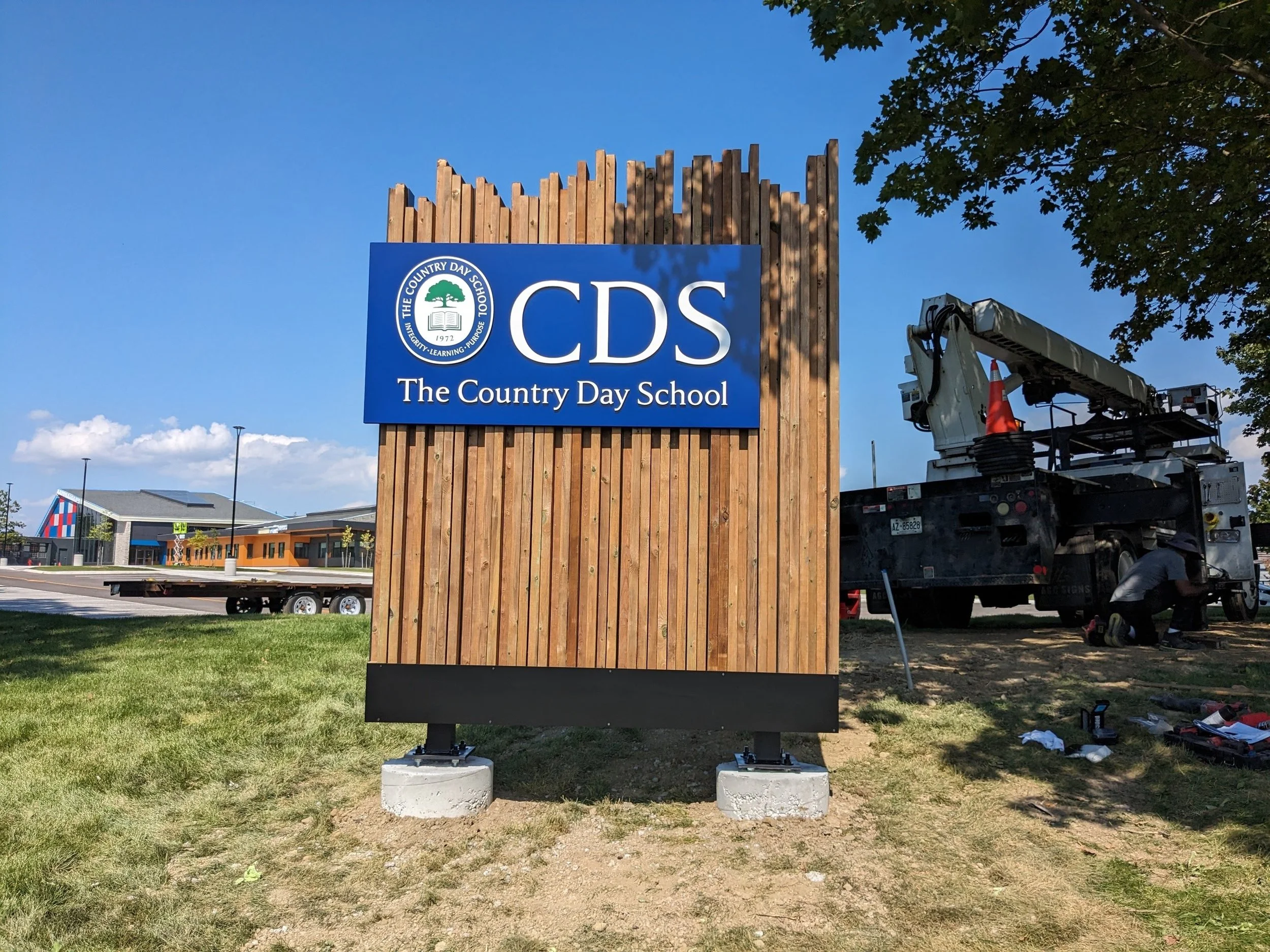 Design Spotlight: CDS Mixed Material Sign
