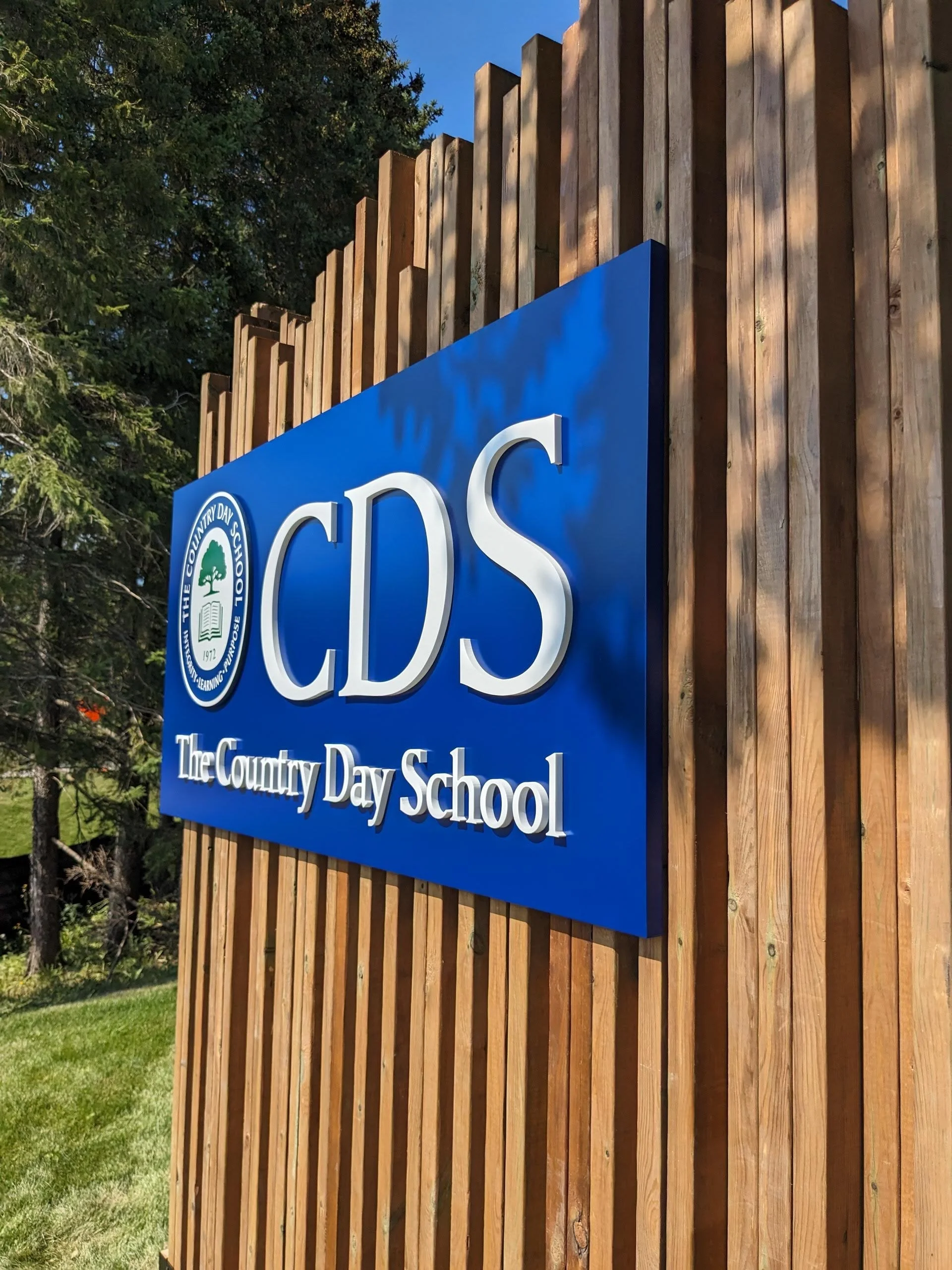 Design Spotlight: CDS Mixed Material Sign