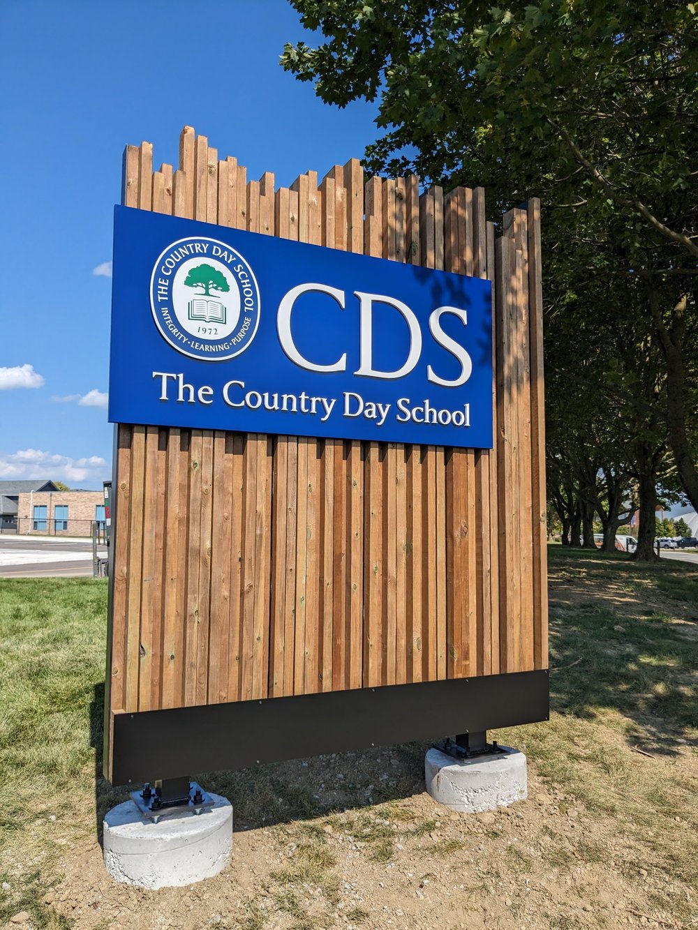 Design Spotlight: CDS Mixed Material Sign