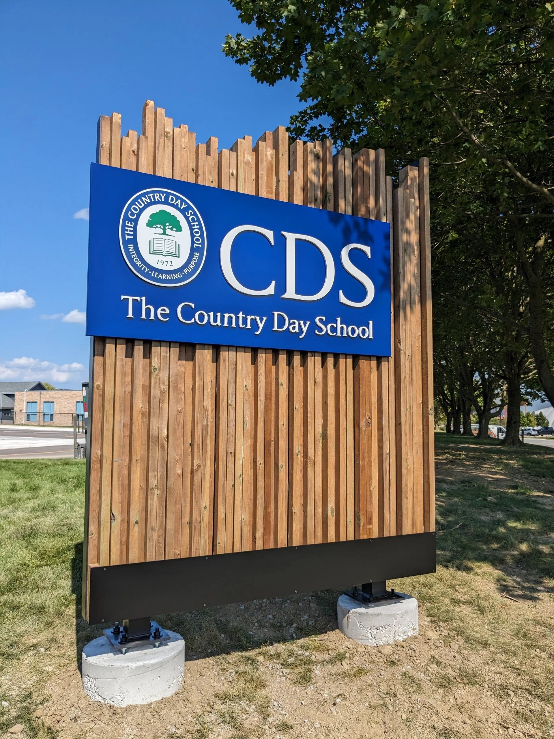 Design Spotlight: CDS Mixed Material Sign