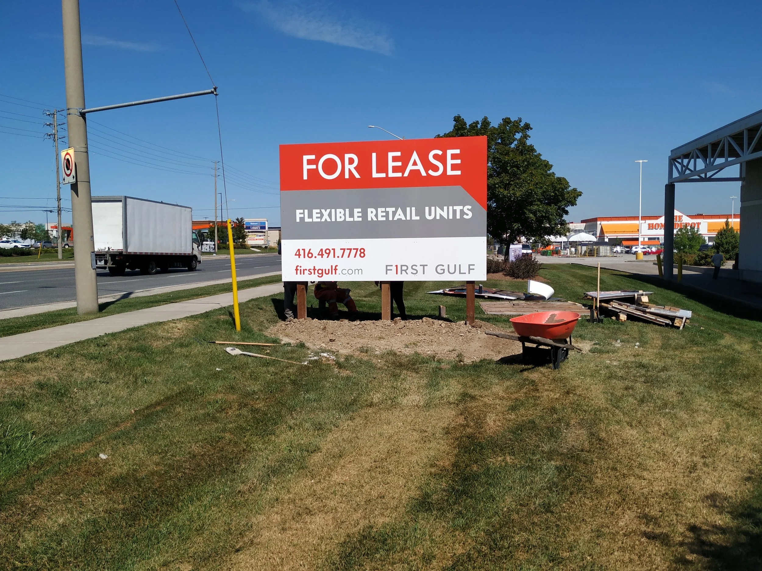 AGC - Development Signs - Fastest Installation