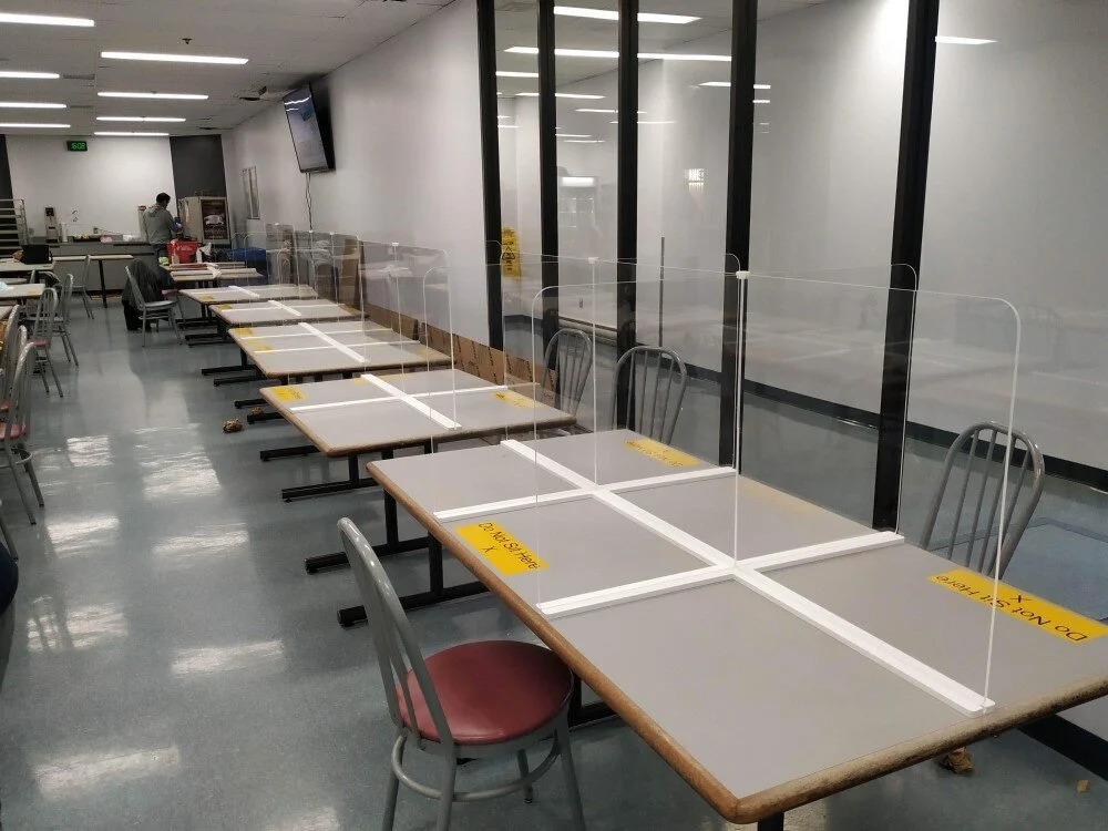 Social Distancing Signs, Plexiglass Barriers, Sneeze Guards, and More