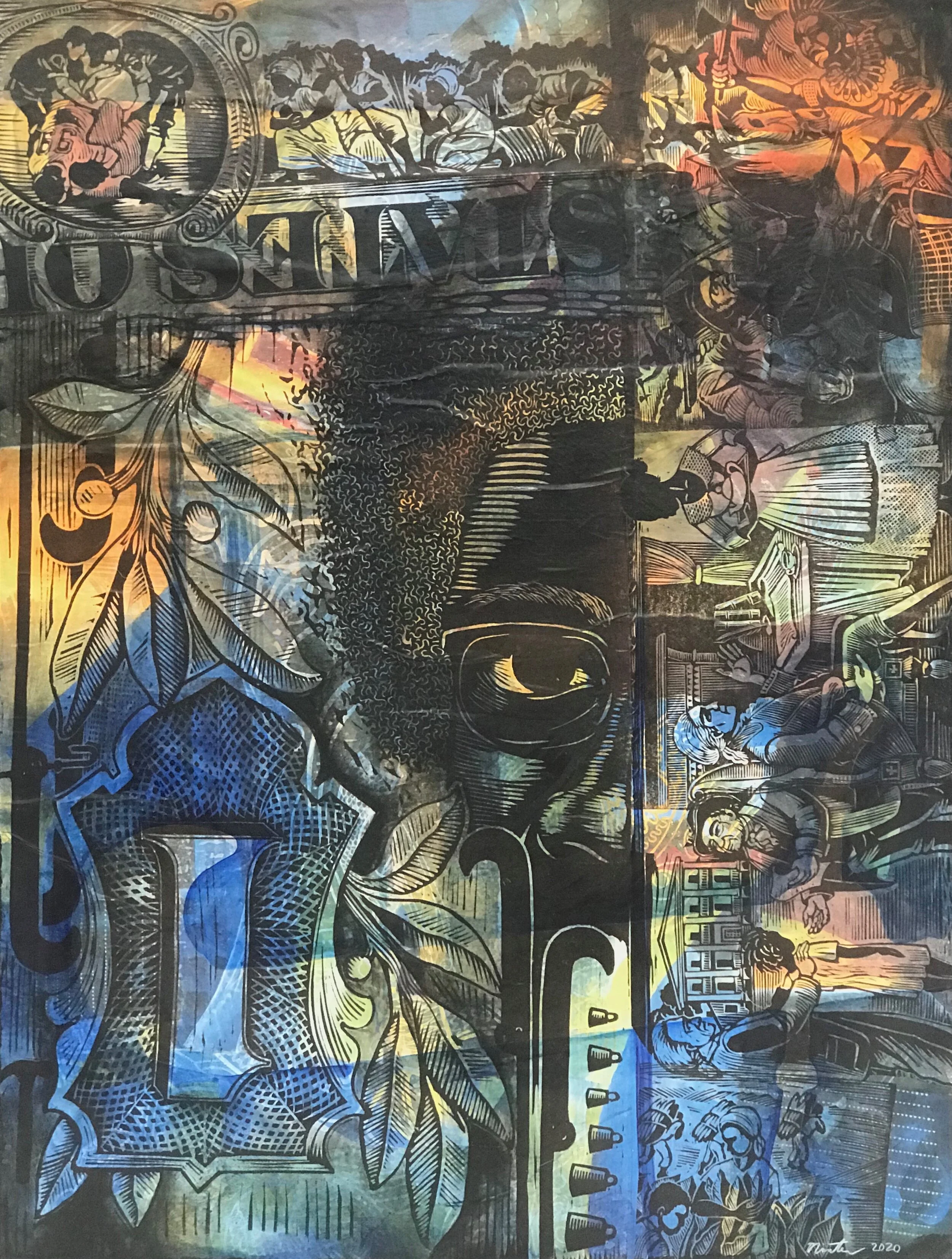 Daniel Minter: States Of? — Greenhut Galleries