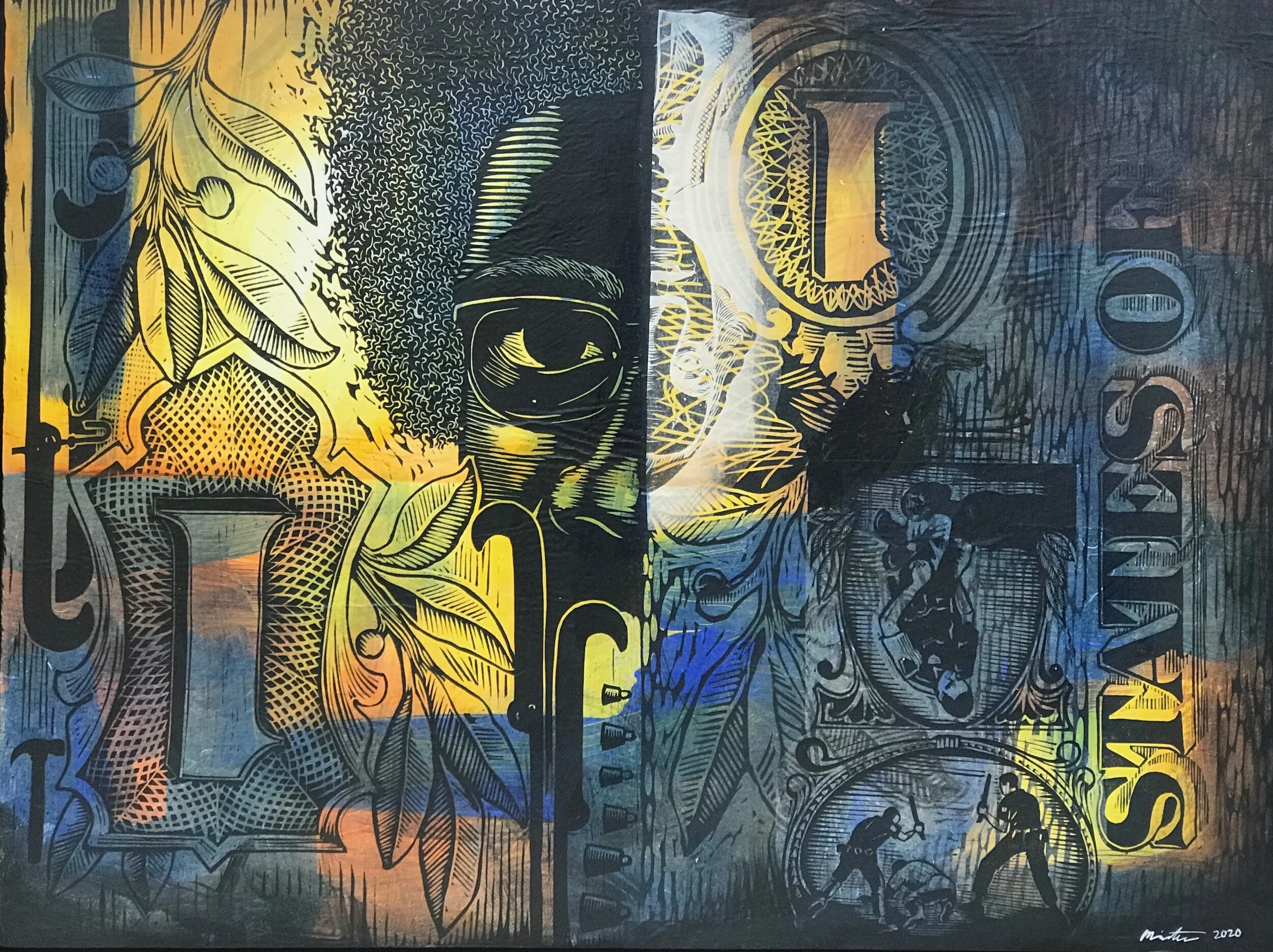 Daniel Minter: States Of? — Greenhut Galleries