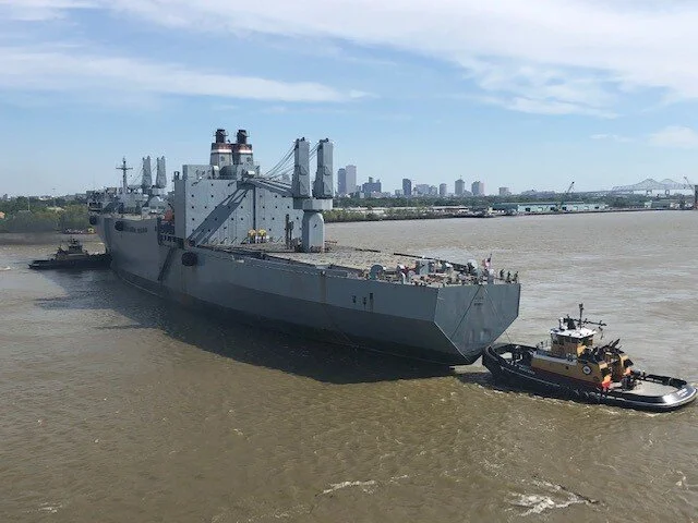 USNS Altair Tow — Crescent Towing
