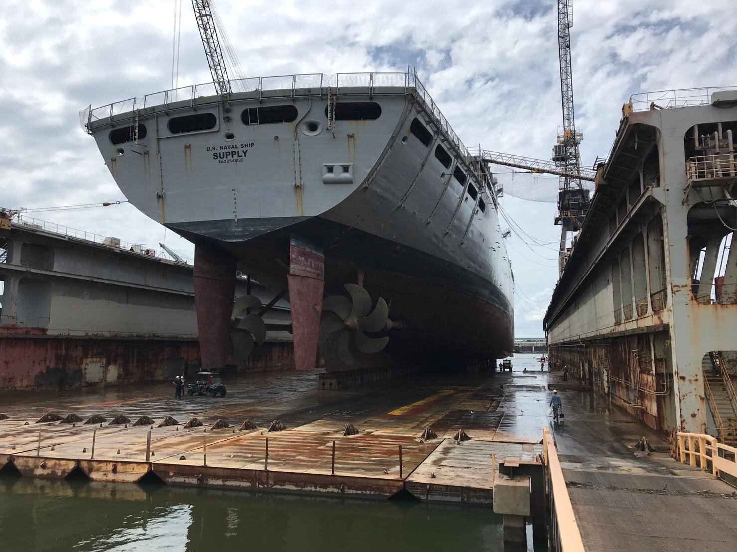 USNS Supply — Crescent Towing