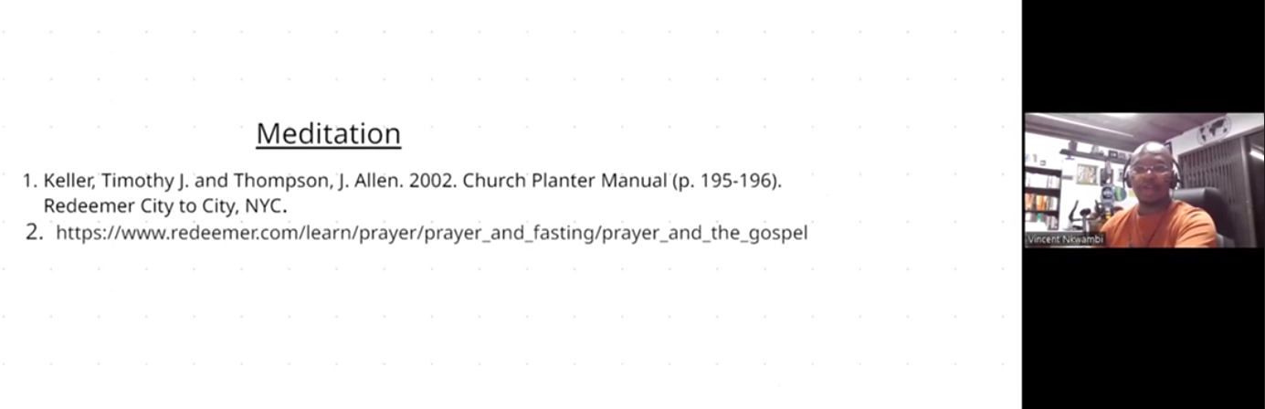 Dr. Nkawmbi's Workflow for Meditating on the Word — Redemption Seminary