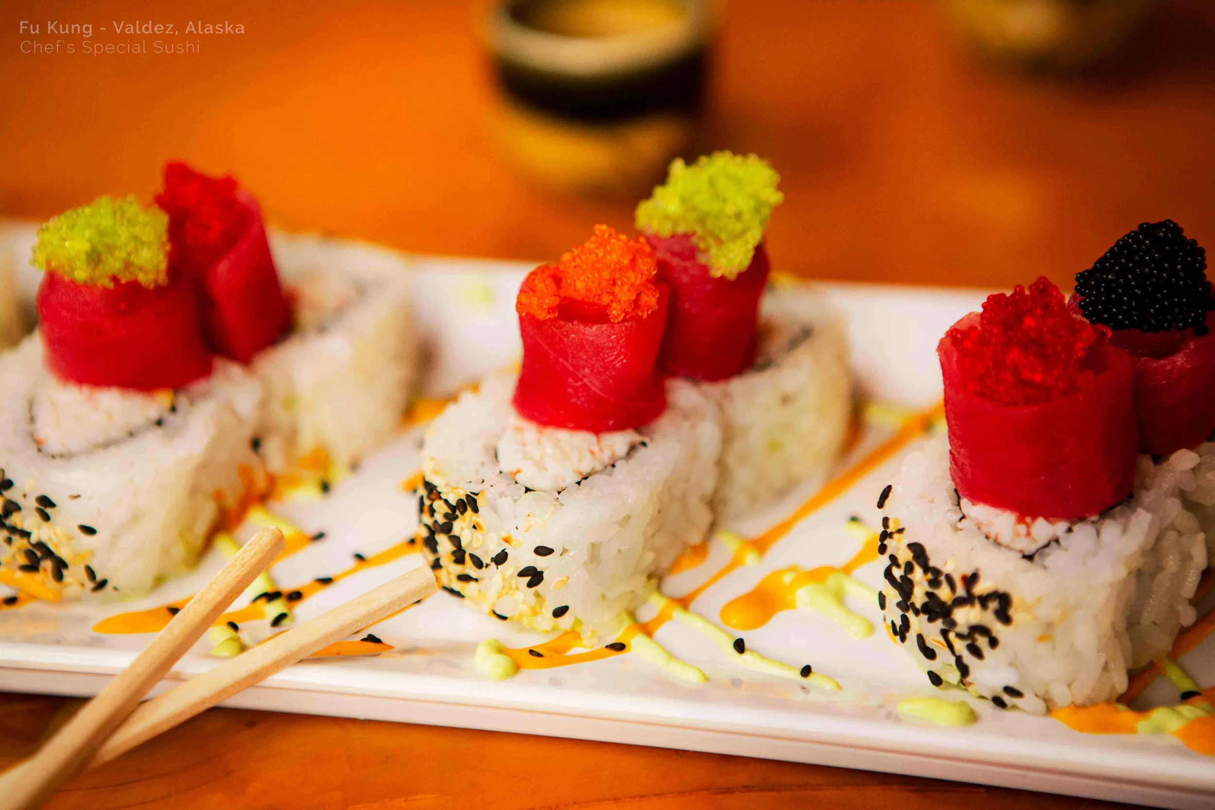SUSHI MENU — Fu Kung