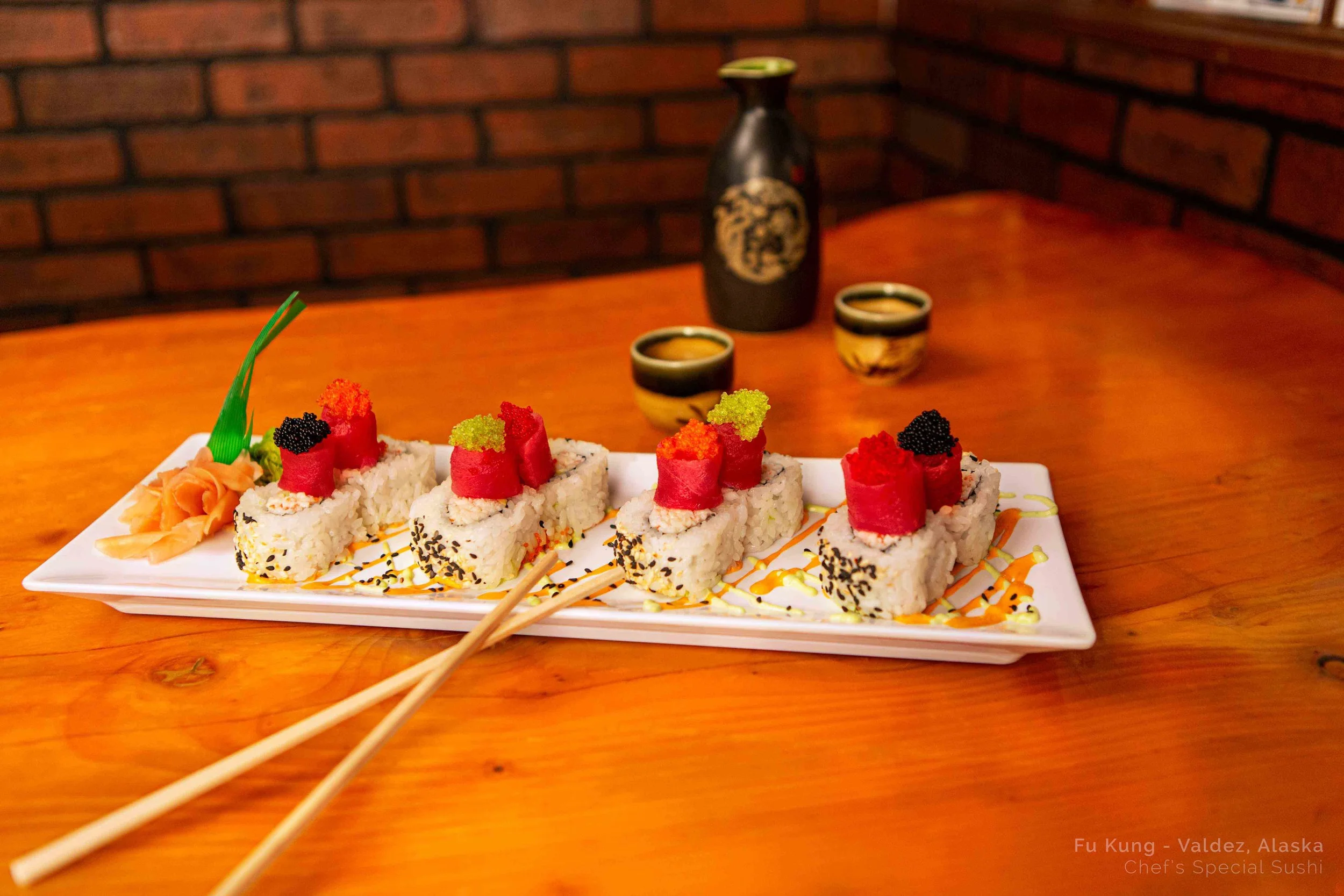 SUSHI MENU — Fu Kung
