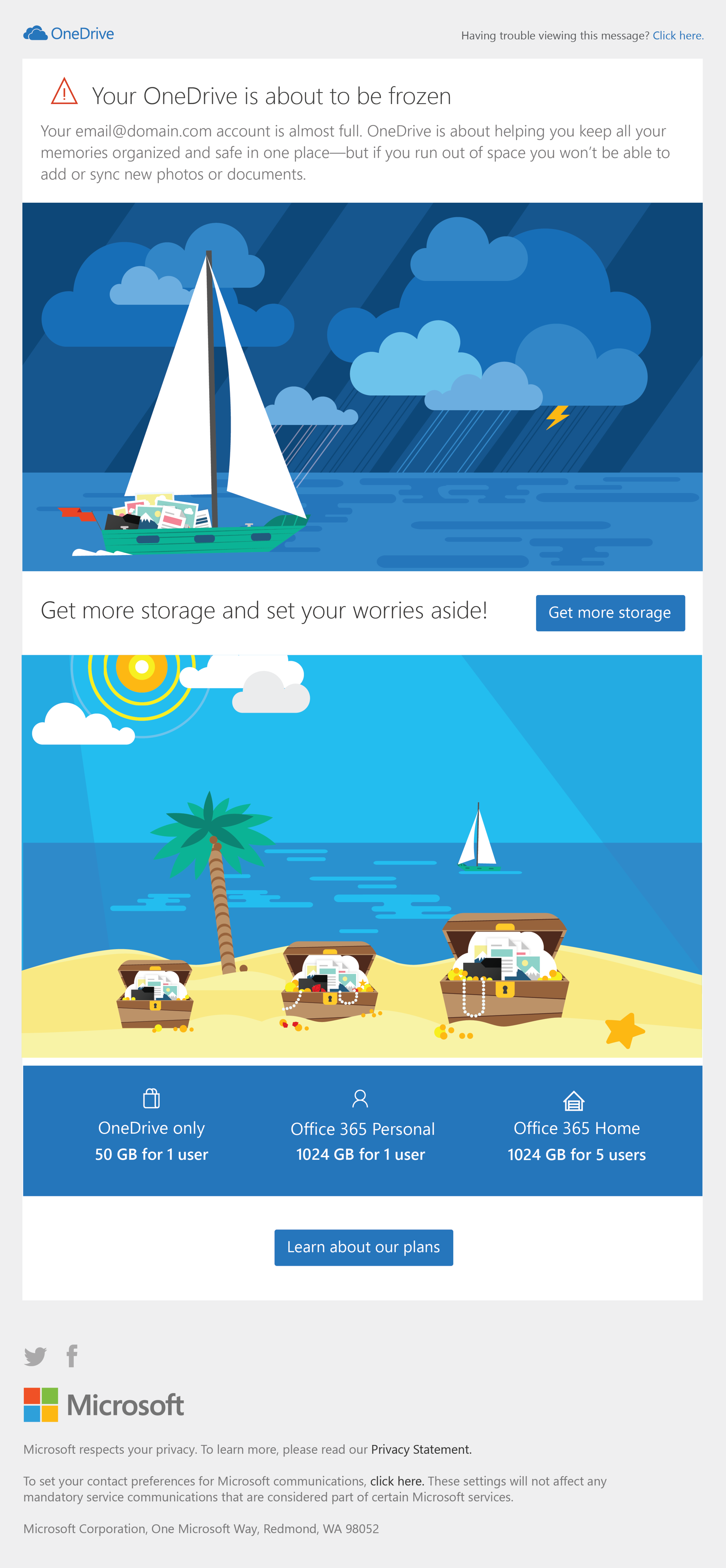 OneDrive Email Campaigns — Sari Jack Art